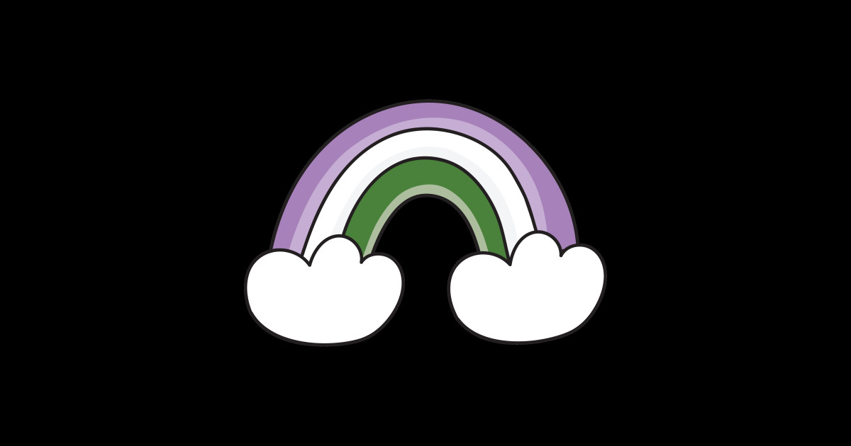 Genderqueer pride flag - Genderqueer - Sticker | TeePublic