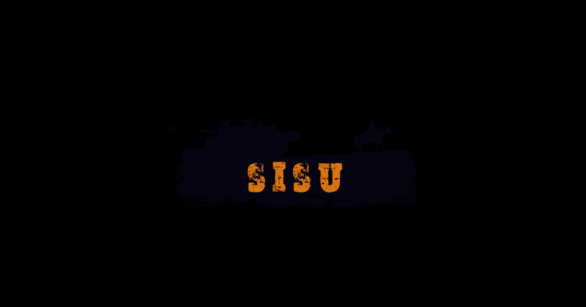 SISU one - Sisu - Sticker | TeePublic