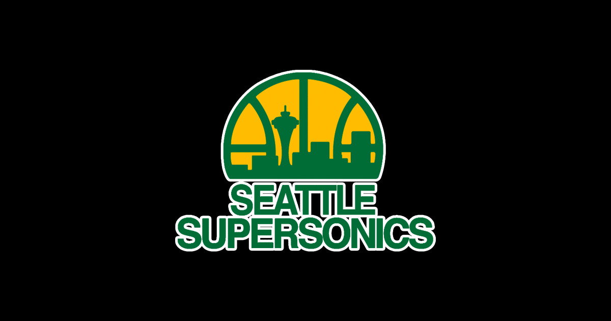 sea - Seattle Supersonics - Sticker | TeePublic