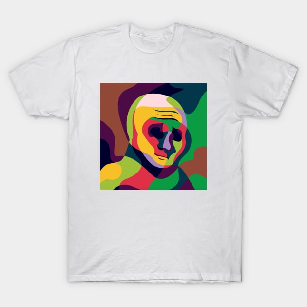 Depression Wojak - Meme - T-Shirt | TeePublic