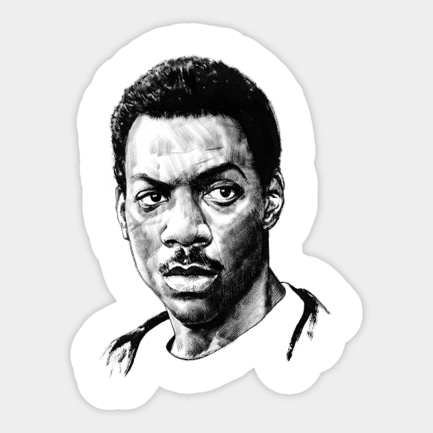 Axel Foley - Beverly Hills Cop - Sticker | TeePublic