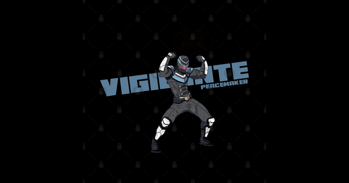 Vigilante No Wrong time to Rock! - Vigilante - Sticker | TeePublic