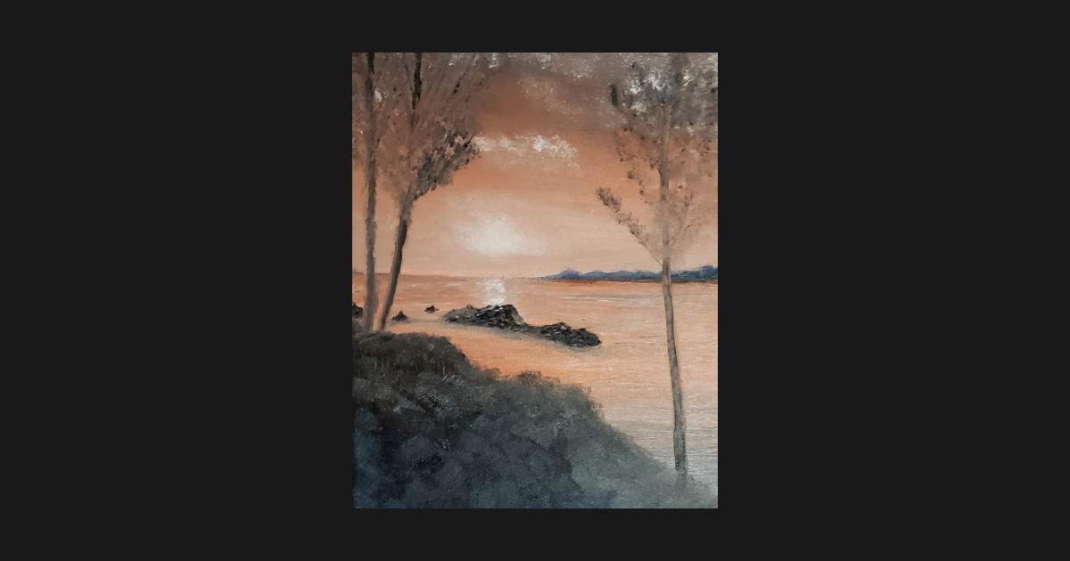 Evening glow oil painting by artist Tabitha kremesec - Oil Painting - T ...