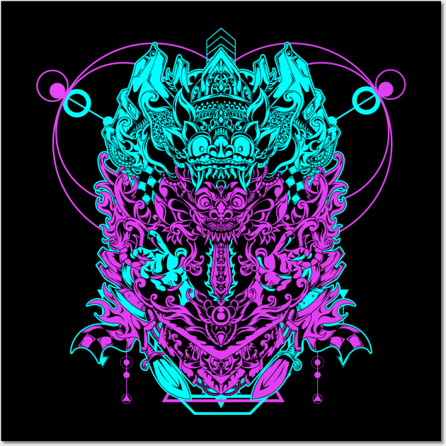 Barong Mask - Barong - Posters and Art Prints | TeePublic