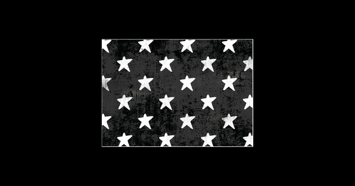 Rough Star Pattern, Design, Vector, Artwork, Pattern - Star - Magnet ...