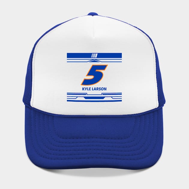 Kyle Larson orange and blue # 2024 NASCAR art design - Kyle Larson ...