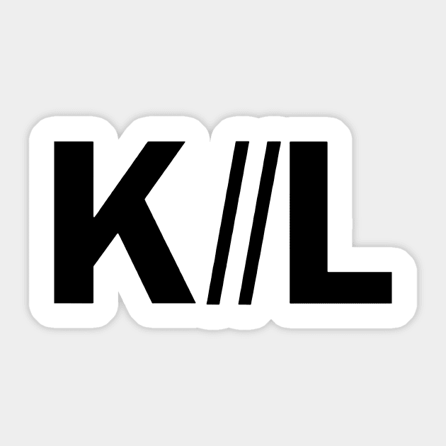 knocked loose - Knocked Loose - Sticker | TeePublic