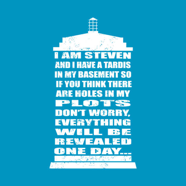 I AM STEVEN - Tardis - T-Shirt | TeePublic