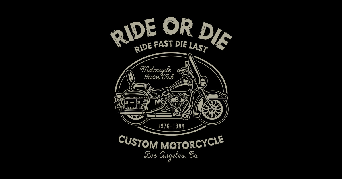 Custom Motorcycle - Riding Motorcycle - Sticker | TeePublic
