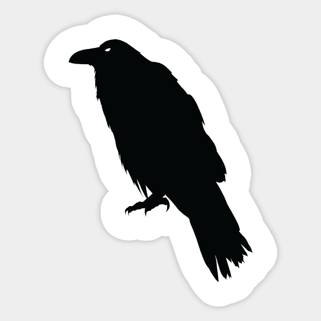 Dark Raven - Raven - Sticker | TeePublic