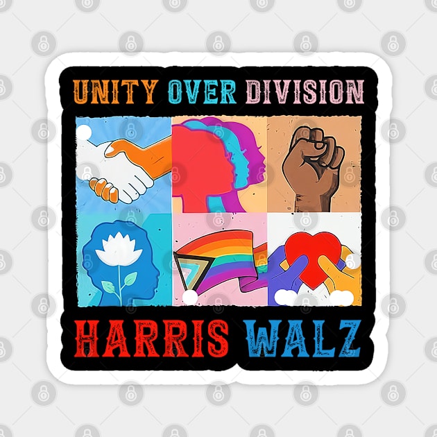Harris Waltz 2024 Unity Over Division Kamala Harris Tim Walz - Harris ...
