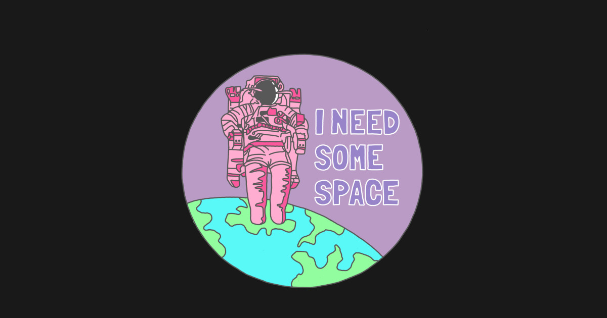 Astronaut introvert space awkward tumblr meme - Astronaut - T-Shirt ...
