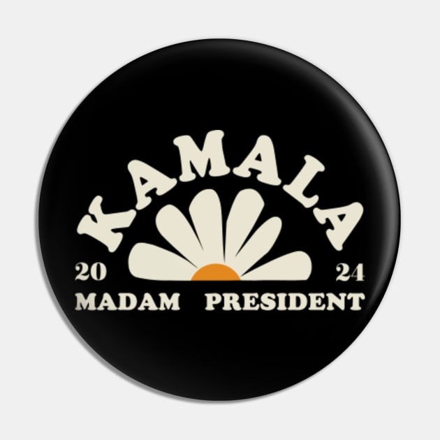 Kamala Harris 2024 Madam President - Kamala Harris For President - Pin ...
