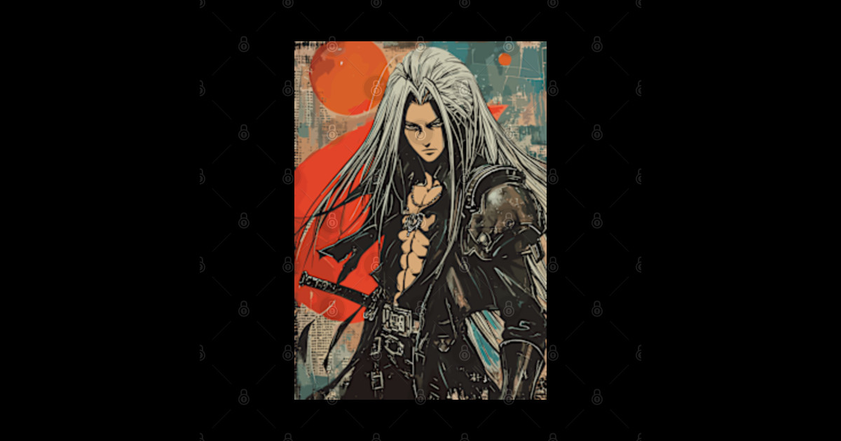 Final Fantasy VII Rebirth Sephiroth Fanart - Final Fantasy Vii ...