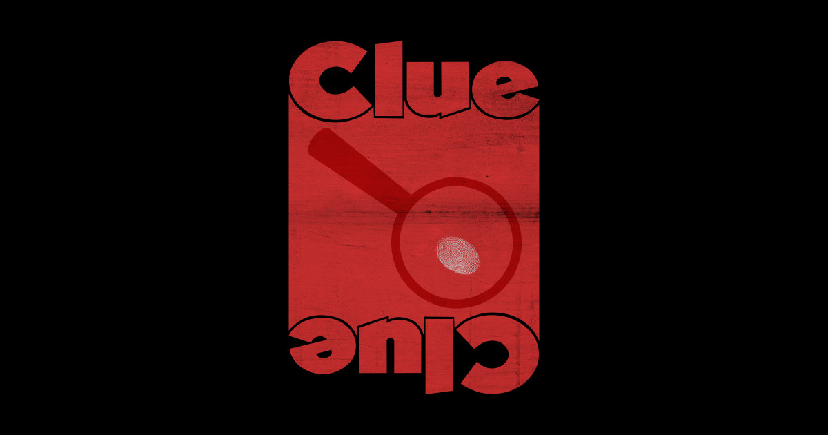 clue vintage - Clue - Sticker | TeePublic