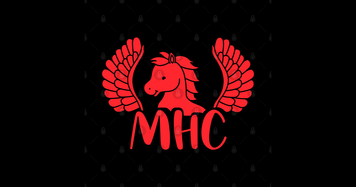 Red Pegasus MHC 2022 - Pegasus - Sticker | TeePublic