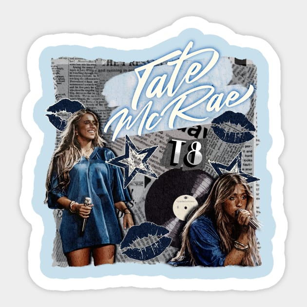 Tate McRae Tour - Tate Mcrae - Sticker | TeePublic