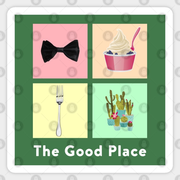 the good place- aesthetic - The Good Place - Sticker | TeePublic