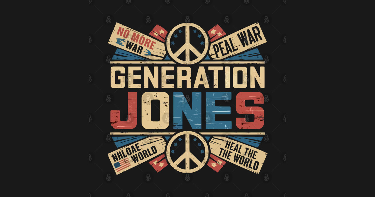GENERATION JONES - PUNK STYLE - Generation Jones - T-Shirt | TeePublic