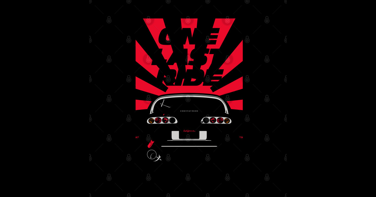 One Last Ride - Supra - Sticker | TeePublic