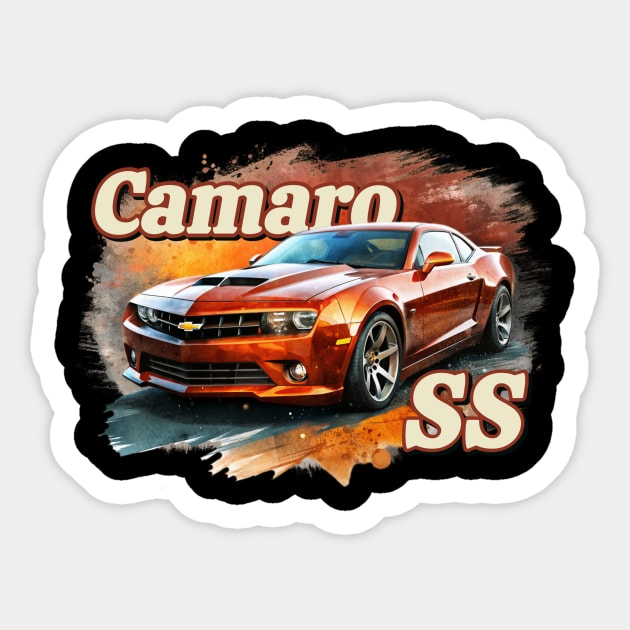 Chevrolet Camaro SS - Camaro Ss - Sticker | TeePublic