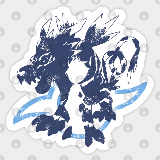 crest of friendship - Crest Of Friendship - Sticker | TeePublic