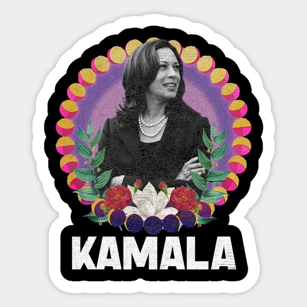 Kamala harris for president - Kamala Harris - Sticker | TeePublic