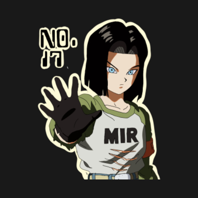 Android 17 - Dbz - T-Shirt | TeePublic