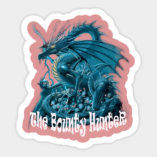 the bounty hunter - Nature - Sticker | TeePublic