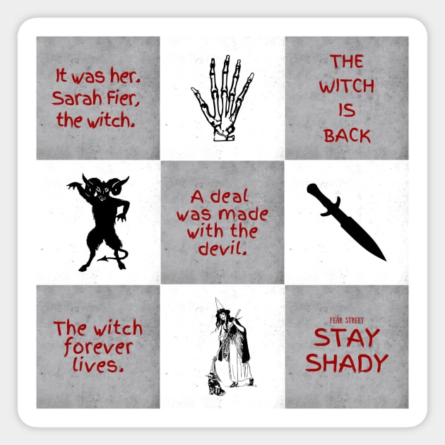 FEAR STREET ART - THE WITCH IS BACK - SARAH FIER - Fear Street ...