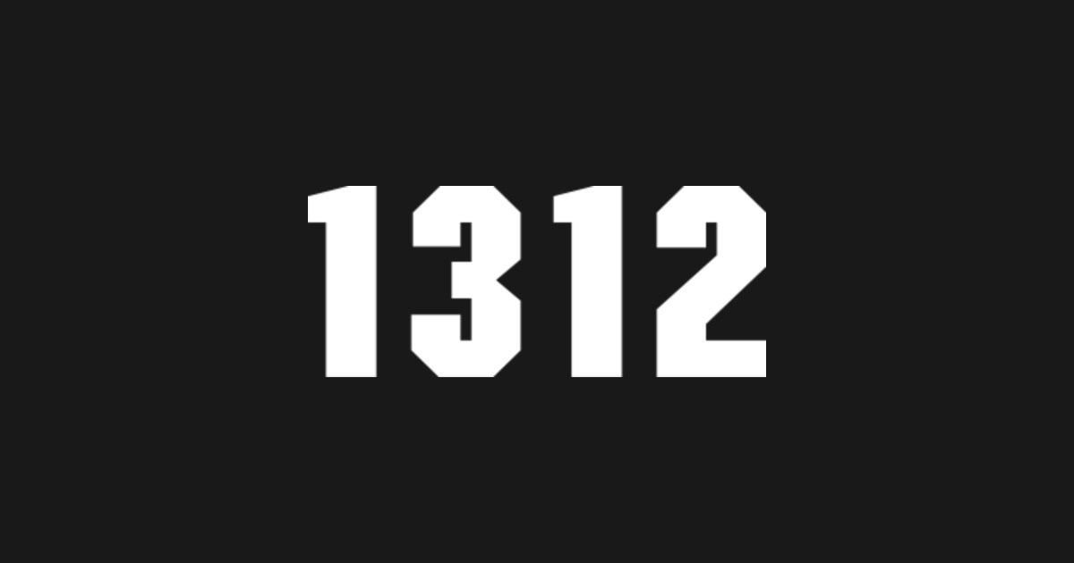 1312, ACAB, Casual, Ultras - 1312 All Cops Are Bastards - T-Shirt ...