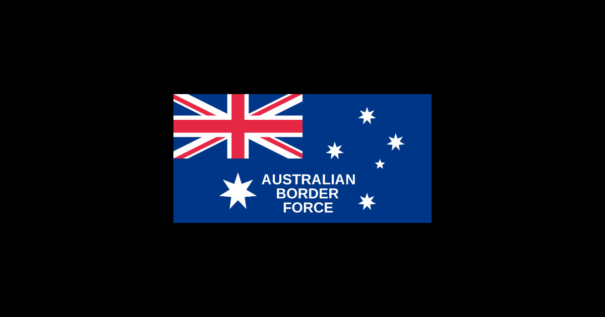 Australian Border Force Flag - Australian Border Force Flag - Sticker ...