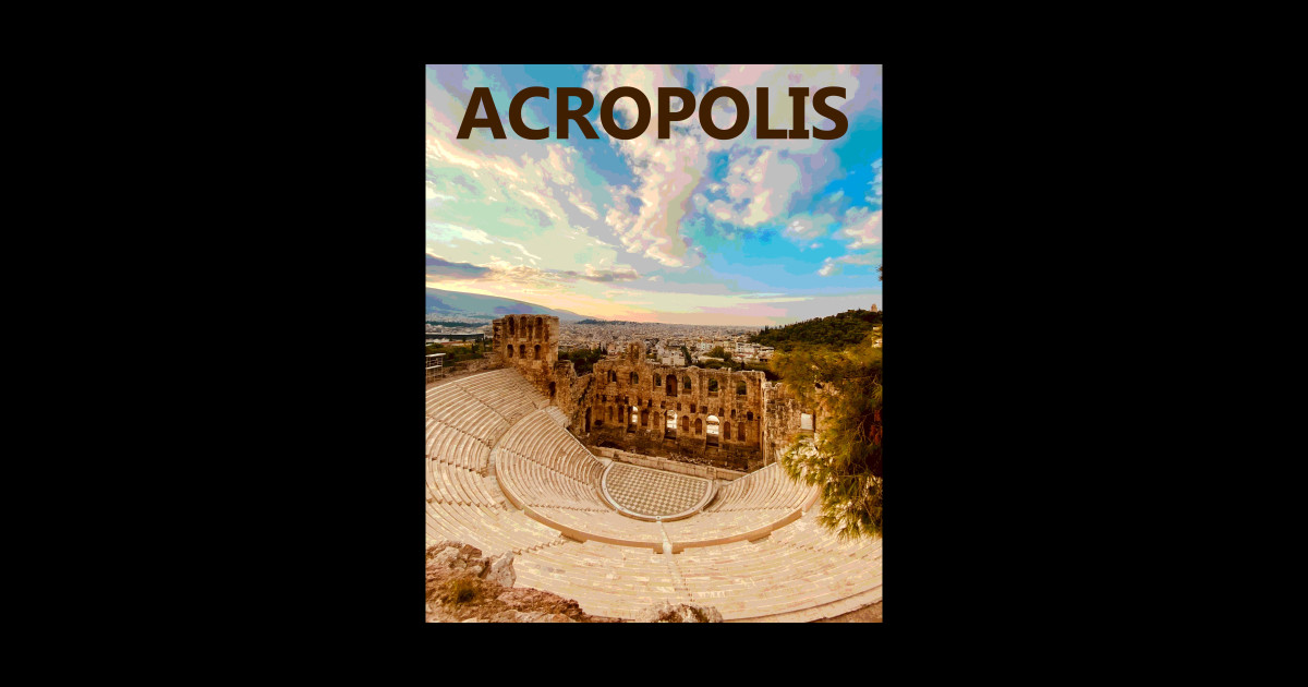 Acropolis - Acropolis - Sticker | TeePublic