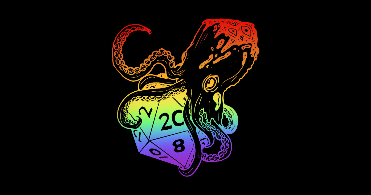 Fathomless D20: dnd 5e warlock dice Rainbow edition - Dnd5e - Posters ...