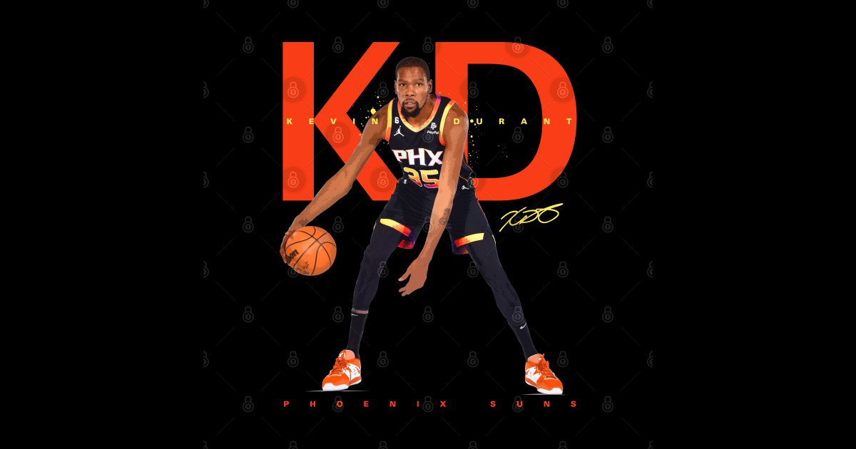 Kevin Durant - Kevin Durant Phoenix Suns - Sticker | TeePublic