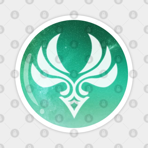 Genshin Impact Anemo Element - Genshin Impact Element - Magnet | TeePublic