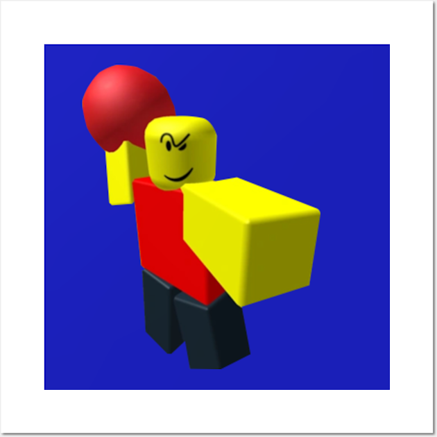 Roblox Baller Character Noob - Roblox - Posters and Art Prints | TeePublic