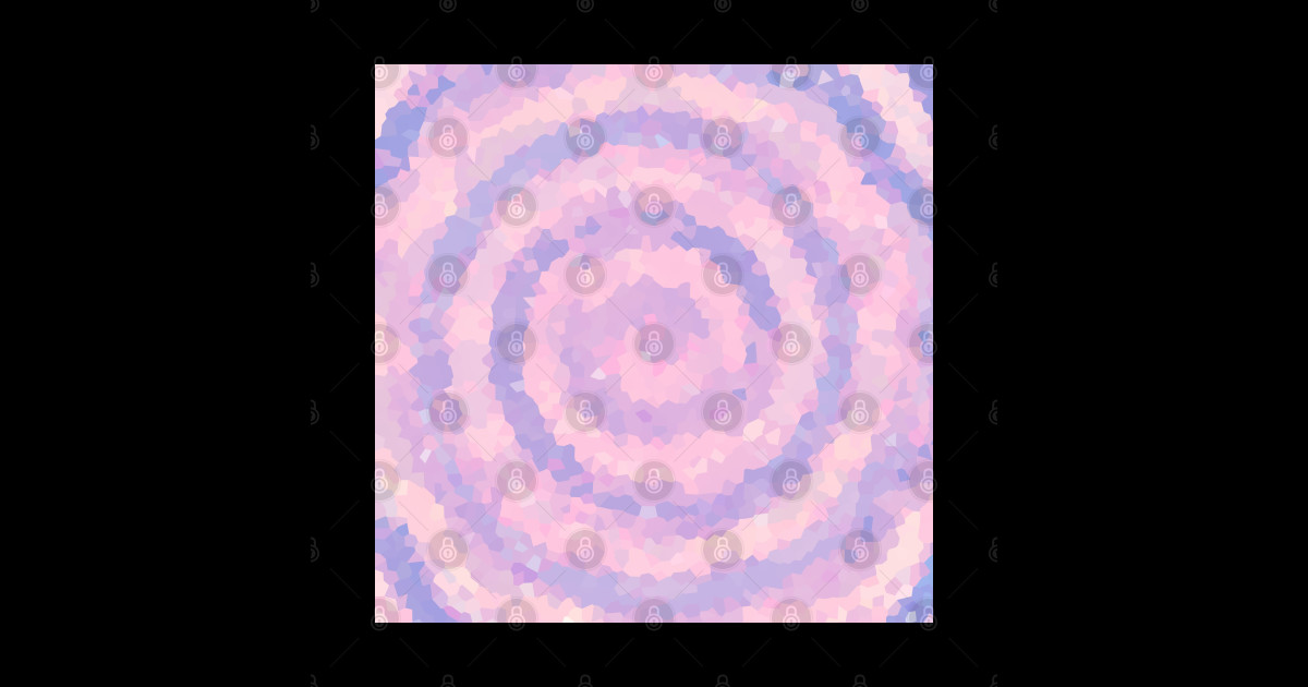 Underwater Circle Of Pastel Yellow, Pinks and Blue - Underwater Circle ...