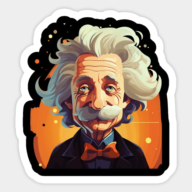 einstein - Einstein - Sticker | TeePublic
