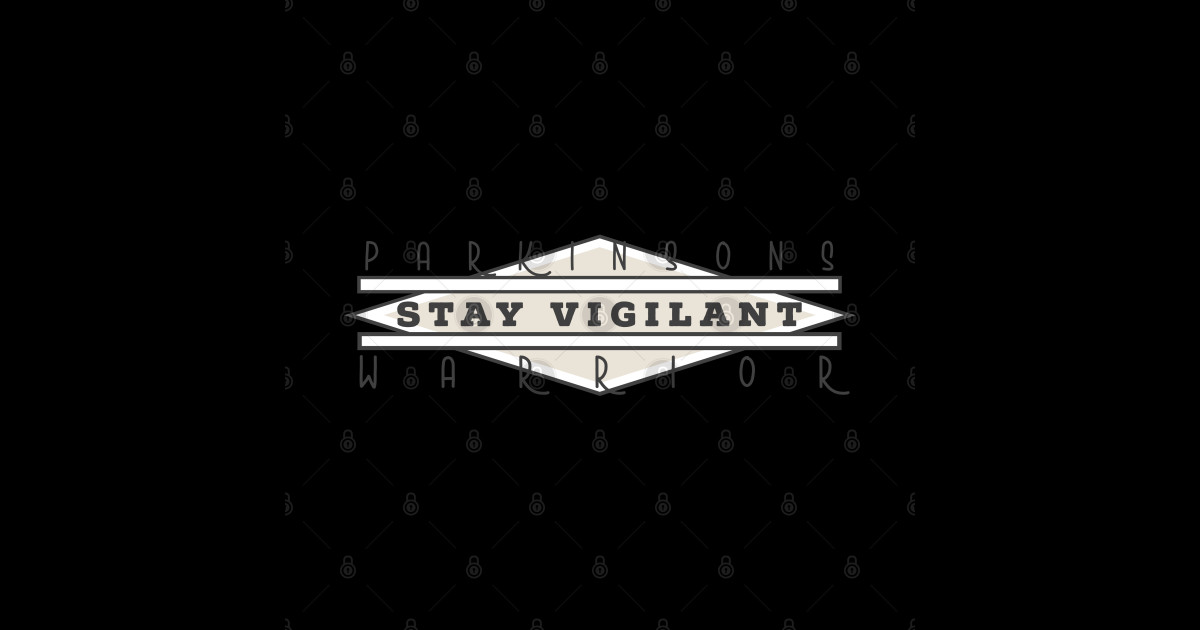 Stay Vigilant Parkinsons Warrior - Parkinsons Disease Warrior - Sticker ...