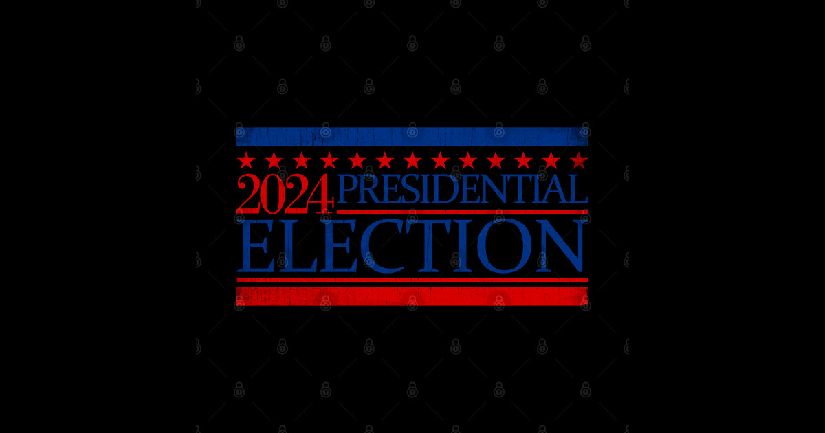2024 Presidential Election Vintage - Presidential Election - Sticker ...