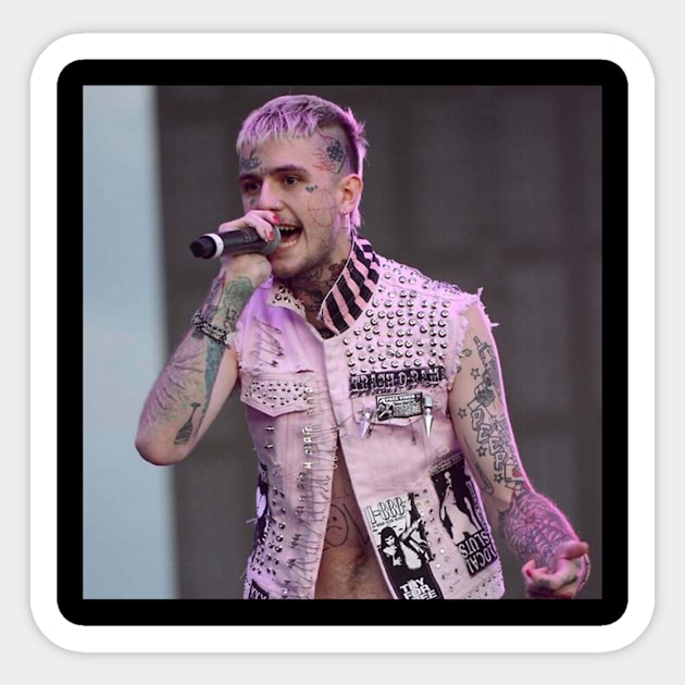 Lil Peep Fan Art - Lil Peep - Sticker | TeePublic