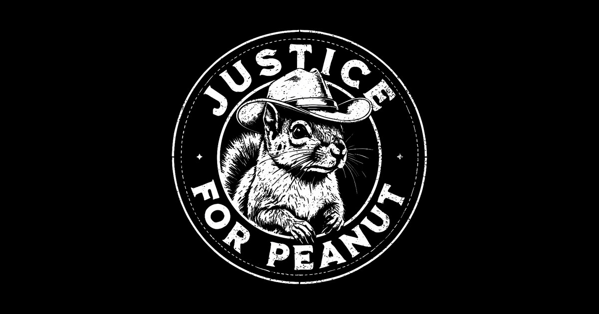 Justice For Peanut The Squirrel - Pnut Pnut Peanut Squirrel - Christmas ...