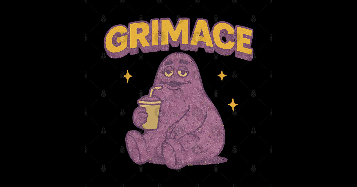 The Grimace - Grimace - Sticker | TeePublic