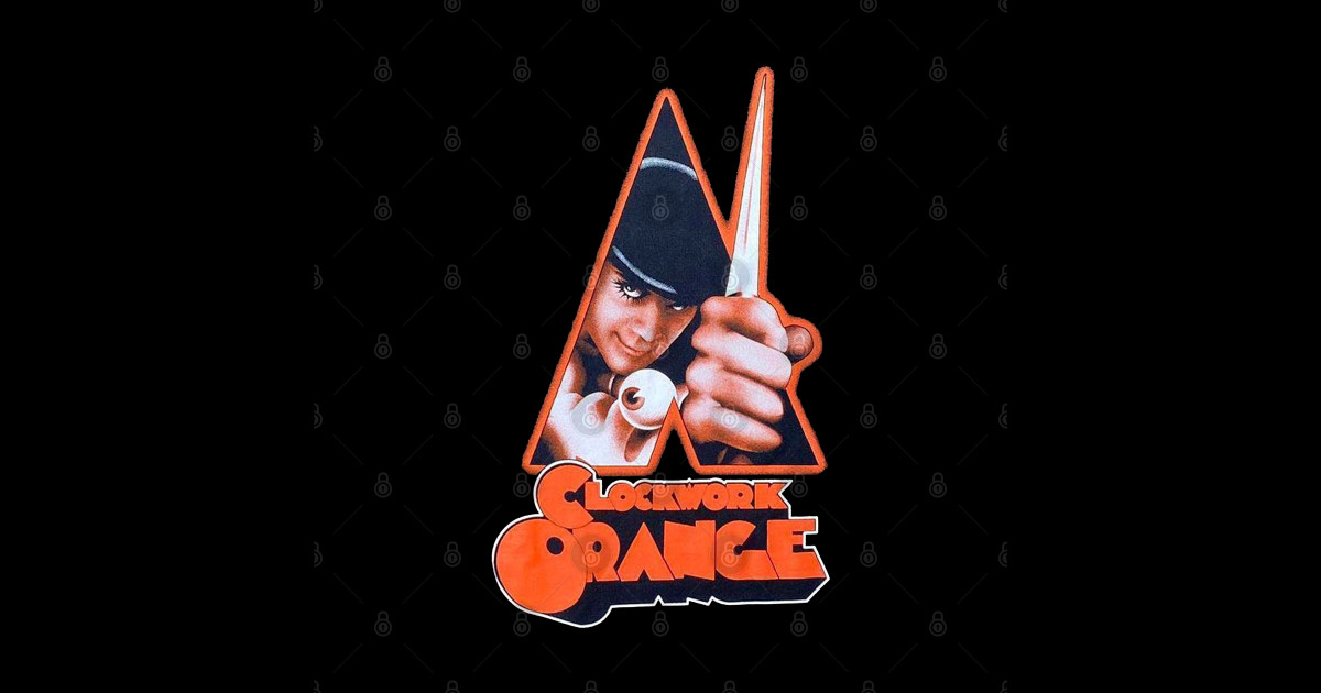 90’s Clockwork Orange vintage - Clockwork Orange - Sticker | TeePublic