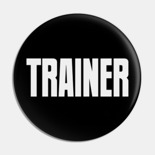 Coach Fitness Trainer Design Pins and Buttons for Sale | TeePublic