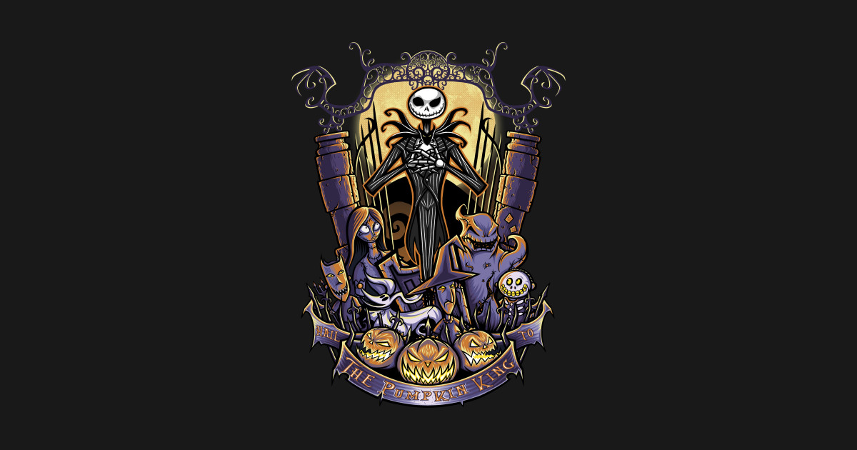 King of the Pumpkin Patch - Nightmare Before Christmas - T-Shirt ...