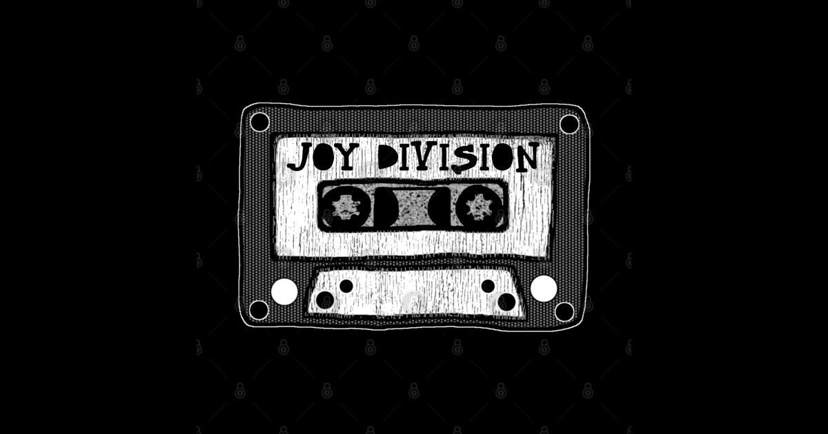 joy division cassette black and white - Joy Division - Sticker | TeePublic