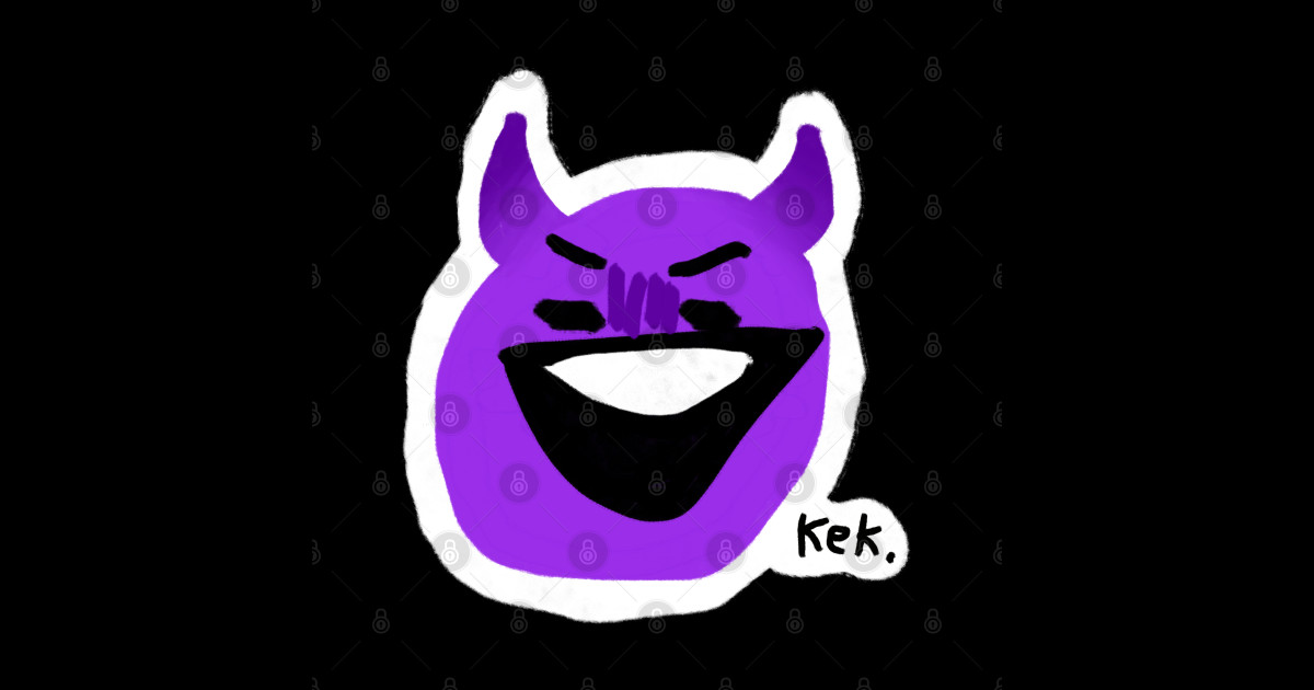 Kek. - Emoji - Sticker | TeePublic