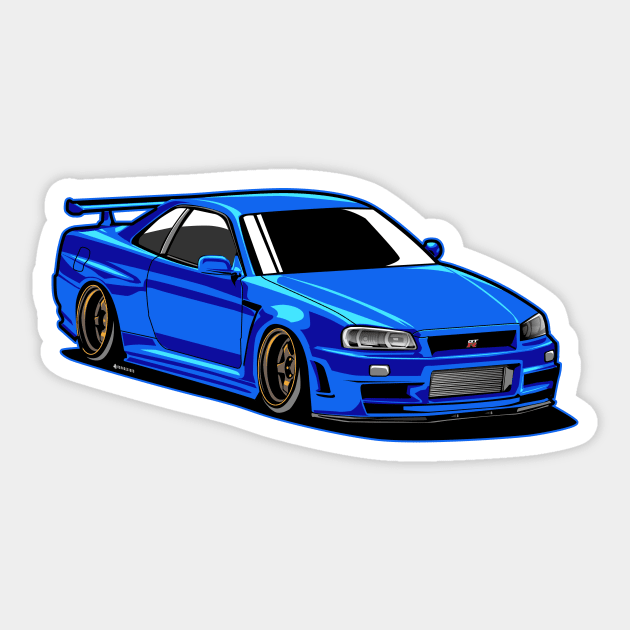 NISSAN skyline r34 gtr godzilla jdm japan paul walker fast and furious ...
